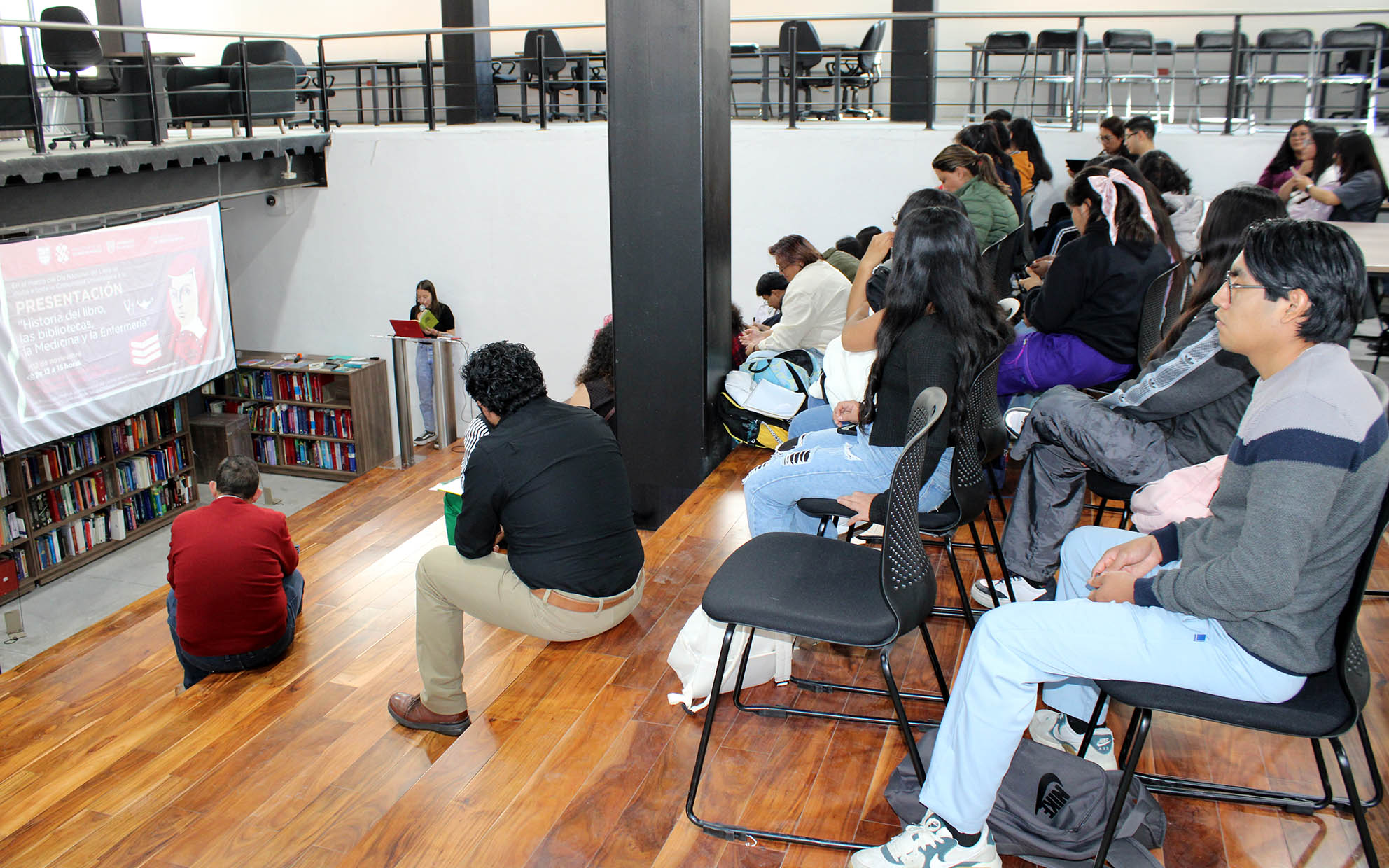 INAUGURACIÓN DEL CENTRO DE INFORMACIÓN Y DOCUMENTACIÓN DE LA UNISA EN EL DÍA NACIONAL DEL LIBRO